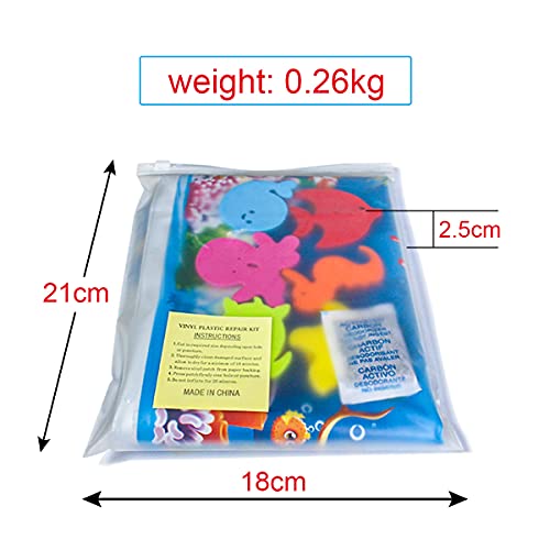 YULIN-MALL Tummy time Water Play mat Baby & Toddlers is The Perfect Fun time Play Inflatable Water mat,Activity Center Your Baby's Stimulation Growth, Blue