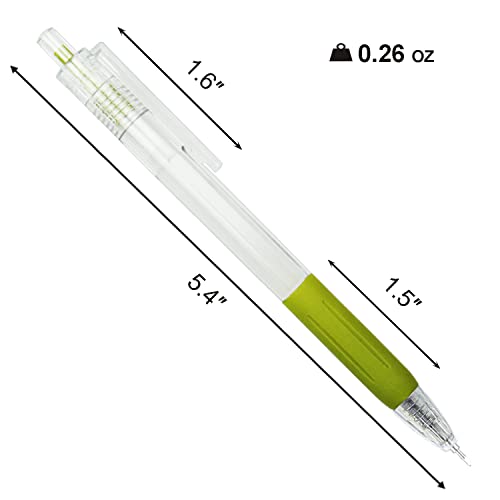 Pack 12 Retractable Hobby Knife, Precision Craft Cutting Tools with Silicon Grip Work As A Pen, Thin Blade for Art Paper Scrapbook