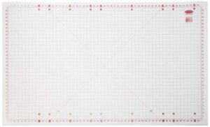 sullivans 36″x59″ cutting mat for home hobby table, white