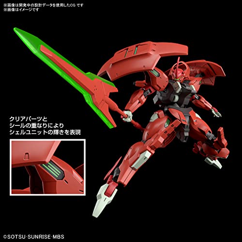 Bandai HG Mobile Suit Gundam: Witch of Mercury Daryl Balde 1/144 Scale Plastic Model Kit