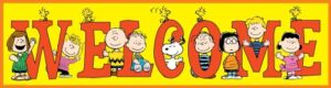 eureka peanuts welcome banner