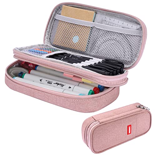 Extra Large Pencil Case with Compartments, HALASAO Pencil Box Organizer Pencil Pouch for Kids, Large Pencil Bag,Girl Pencil Case Pencil Holder Case Pencil Cases for Adults