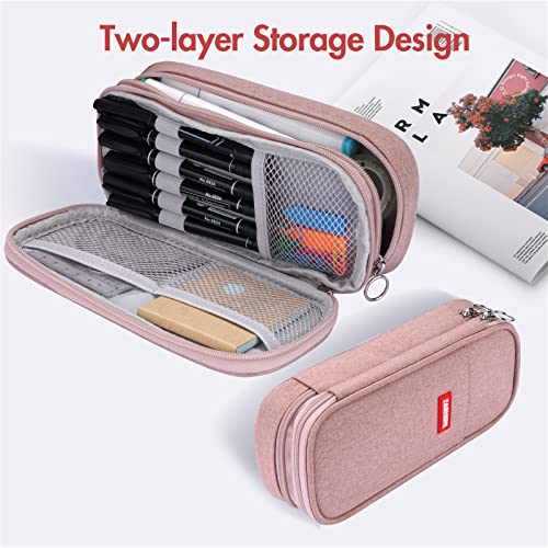 Extra Large Pencil Case with Compartments, HALASAO Pencil Box Organizer Pencil Pouch for Kids, Large Pencil Bag,Girl Pencil Case Pencil Holder Case Pencil Cases for Adults