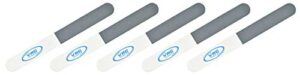 vrc hobbies tri-grit plastic model burr remover sanding stick file – 5 pack