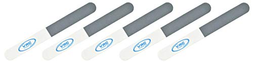 VRC Hobbies Tri-Grit Plastic Model Burr Remover Sanding Stick File - 5 Pack