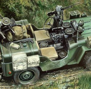 Italeri Commando Car