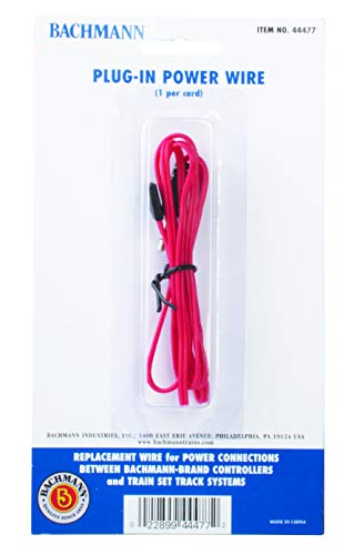 Bachmann Trains - Plug-in Power Wire - RED