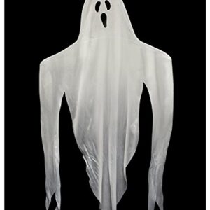 Forum Novelties Set of 2 7ft Fabric Ghosts Halloween Hanging Decoration for Parties (2)