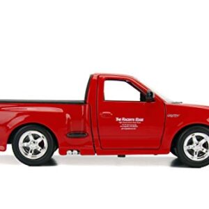 Jada Toys Fast & Furious 1:24 Brian's Ford F-150 SVT Lightning Die-cast Car, Toys for Kids and Adults, Red (99574)