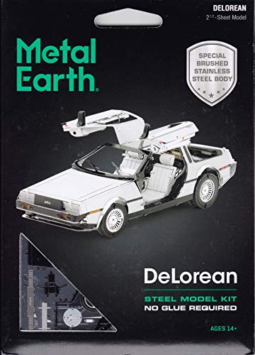 Fascinations Metal Earth Delorean 3D Metal Model Kit