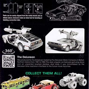 Fascinations Metal Earth Delorean 3D Metal Model Kit