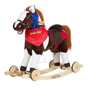 Rockin' Rider Admiral 2-in-1 Horse Brown Large