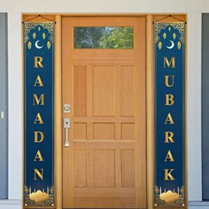 ramadan mubarak decorations banner islamic eid festival celebration welcome porch sign muslim ramadan party decor and suppliesl for home