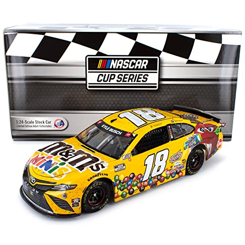 Lionel Racing KY Busch 1/24 HO M&M'S MINIS 21 Camry Pocono Win, Multicolor