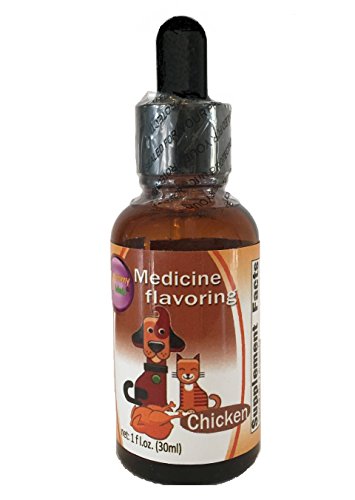 Pet Yummy Meds Vet Veterinary Medication Flavoring Chicken Flavor Drops for Pharmacy Prescription Drugs Medicines Pet Friendly Birds Cats Dogs