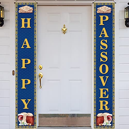 Happy Passover Decorations Passover Welcome Sign Jewish Festival Holiday Decor Pesach Star of David Passover Decorations and Supplies for Home Party