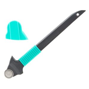 missouri star quilt co. shark applicutter mini rotary cutter, 14mm blade | rolling cutter tool for quilt appliques and cutting fabrics | essential quilting and sewing supplies for diy craft projects