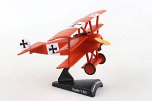 daron worldwide trading fokker dr.i 1:63 red baron vehicle