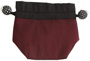 lantern moon marker pouch, dahlia/maroon