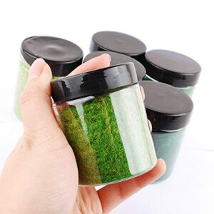 NWFashion 6 X 125ml Dress Tree Flower Static Grass Dressing Scatter Flock(6 Color Mix)