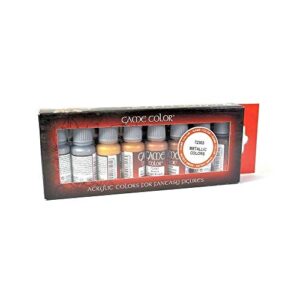 Vallejo Metallic Game Color Set (8 Colors)