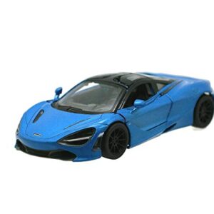 Kinsmart McLaren 720s Blue 1:36 DieCast Model Toy Car Collectible Hobby Super Sport Car Collection