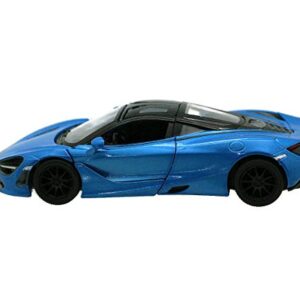 Kinsmart McLaren 720s Blue 1:36 DieCast Model Toy Car Collectible Hobby Super Sport Car Collection