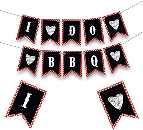 I do BBQ Banner Bachelorette Party Banner Hen party banner Better Be Quick(BBQ) Bride to Be Sign Engagement Party Decorations I do BBQ couples shower, I do BBQ sign