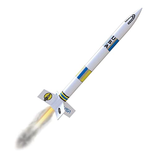 Estes Generic E2X Flying Model Rocket | Build Your Own Beginner Rocket Kit | Soars up to 1000 ft. | Fun Educational Activity | STEM Kits