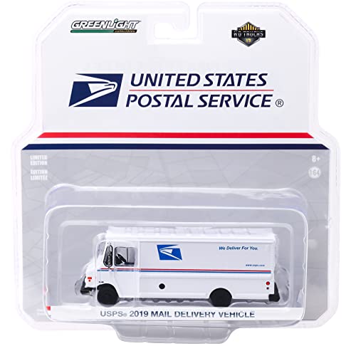 Greenlight 33170-B H.D. Trucks Series 17-2019 Mail Delivery Vehicle - United States Mail Delivery 1:64 Scale