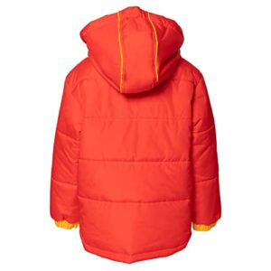 Sesame Street Elmo Infant Baby Boys Zip Up Fashion Winter Coat Puffer Jacket Red 24 Months