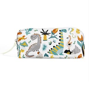 pencil pouch pencil case pencil bag pen case pouch box organizer for teen girls boys school students men women waterproof zipper pouch for office supplies makeup, dinosaur party favors decor