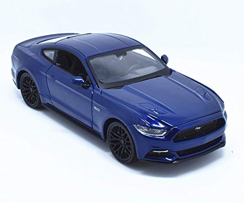 Kinsmart 2006 Ford Mustang GT Hardtop 1/38 Scale Diecast Car (Blue)