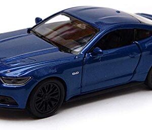 Kinsmart 2006 Ford Mustang GT Hardtop 1/38 Scale Diecast Car (Blue)