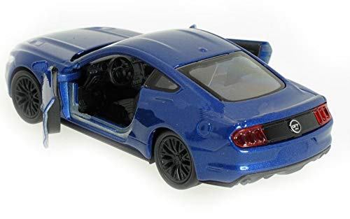 Kinsmart 2006 Ford Mustang GT Hardtop 1/38 Scale Diecast Car (Blue)