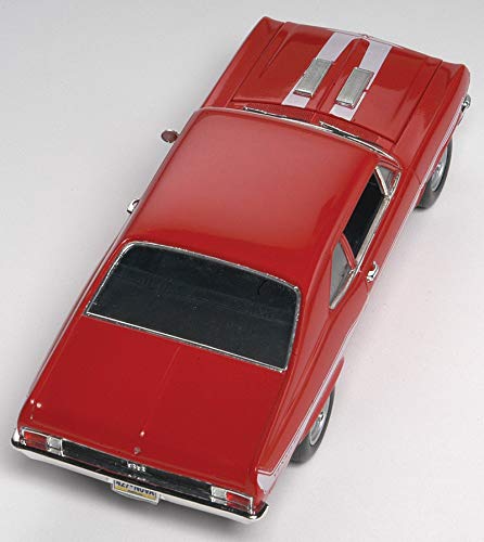 Revell 85-4423 '69 Chevy Nova Yenko Model Car Kit 1:25 Scale 111-Piece Skill Level 5 Plastic Model Building Kit, Red