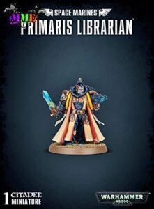 games workshop 99120101181″ space marines primaris librarian plastic kit