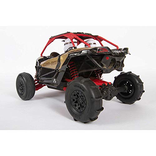 Axial ST28 Front Razor, Rear Paddle Tire and Wheel Set: Yeti Jr, AXI41000