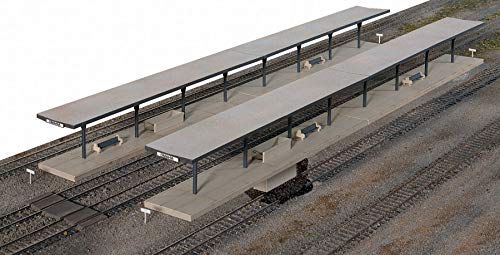 Walthers Cornerstone Series Kit HO Scale Butterfly-Style Station Platform Shelters