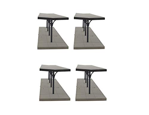 Walthers Cornerstone Series Kit HO Scale Butterfly-Style Station Platform Shelters