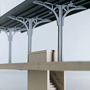 Walthers Cornerstone Series Kit HO Scale Butterfly-Style Station Platform Shelters