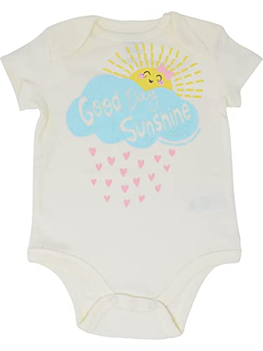 Lyrics by Lennon and McCartney Lennon & McCartney Infant Baby Girls 5 Pack Bodysuits MulticoloRed 12 Months