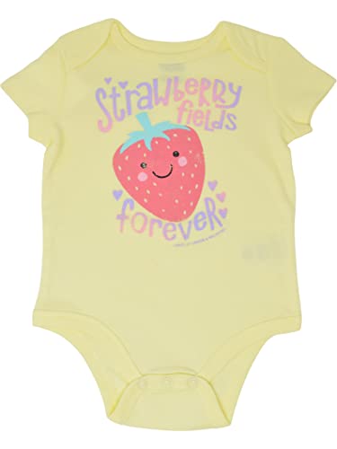 Lyrics by Lennon and McCartney Lennon & McCartney Infant Baby Girls 5 Pack Bodysuits MulticoloRed 12 Months