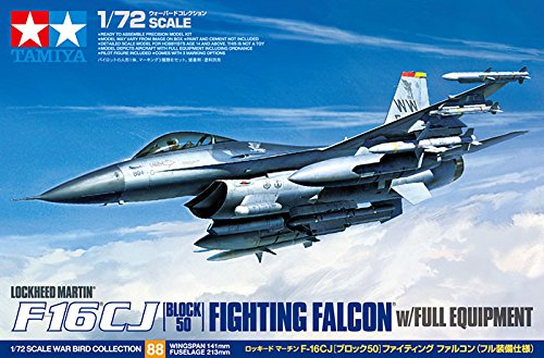 Tamiya Models Block 50 Fighting Falcon with Full Equipment Model Kit