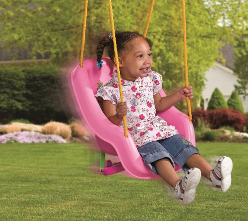 Little Tikes 2-in-1 Snug N Secure Swing-Pink