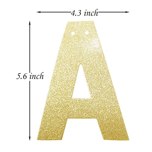 Bubbly Bar Gold Glitter Banner for Wedding Engagement/Bachelorette/Bridal Shower Party Sign Supplies