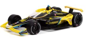 greenlight 11534 2022 ntt indycar series – #26 colton herta / andretti autosport, gainbridge 1:64 scale indy 500