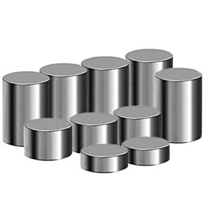 3.5 oz tungsten incremental weights 3/8 inch cylinders weights tungsten weights pinewood car derby weights to optimize your car for speed (3.5 ounce)