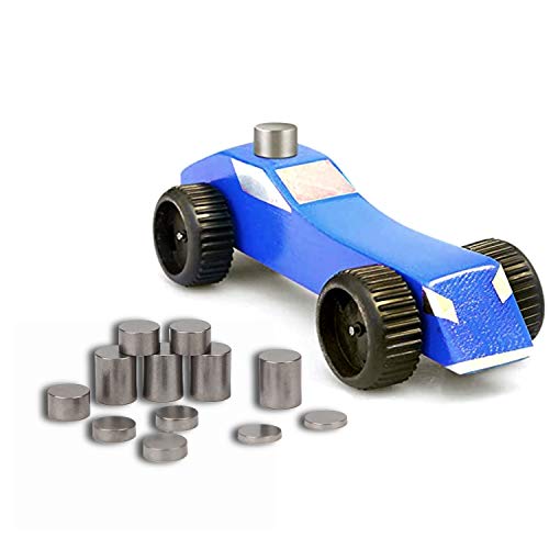 3.5 OZ Tungsten Incremental Weights 3/8 Inch Cylinders Weights Tungsten Weights Pinewood Car Derby Weights to Optimize Your Car for Speed (3.5 Ounce)