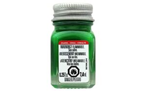 testors enamel paint 1/4oz gloss green